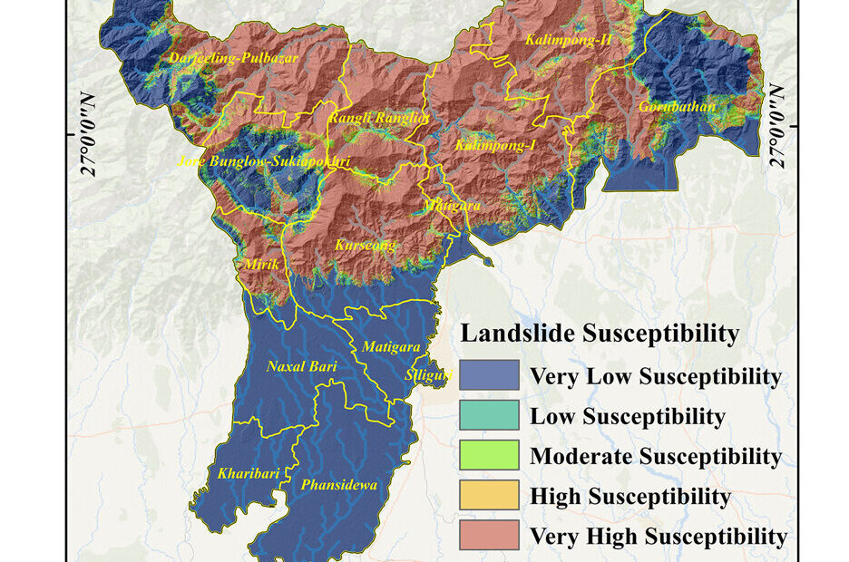 AI framework achieves 95.6% accuracy in predicting landslide-prone zones
