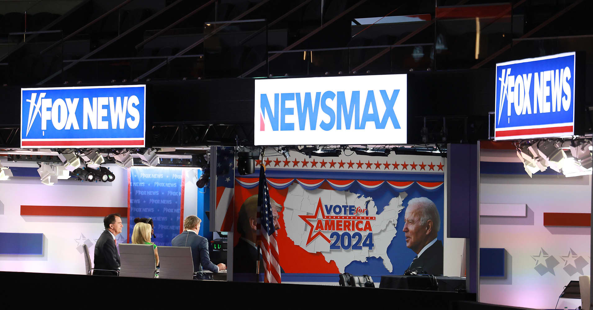 Conservative cable channel Newsmax spikes more than 700% in first ...