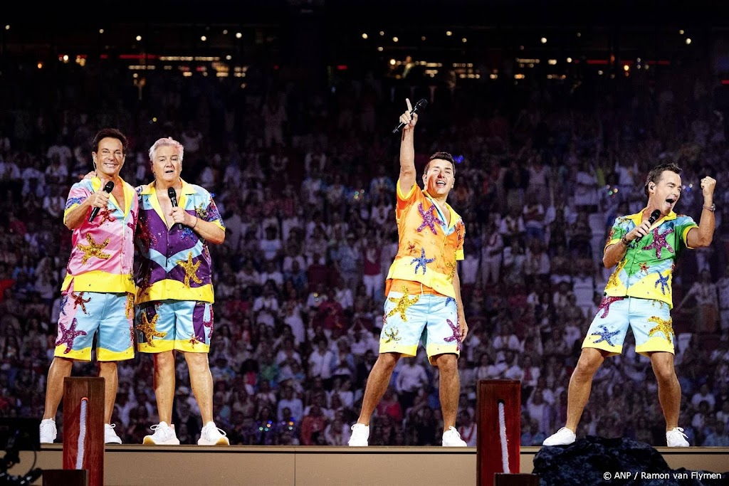 De Toppers vieren kerst in Rotterdam Ahoy