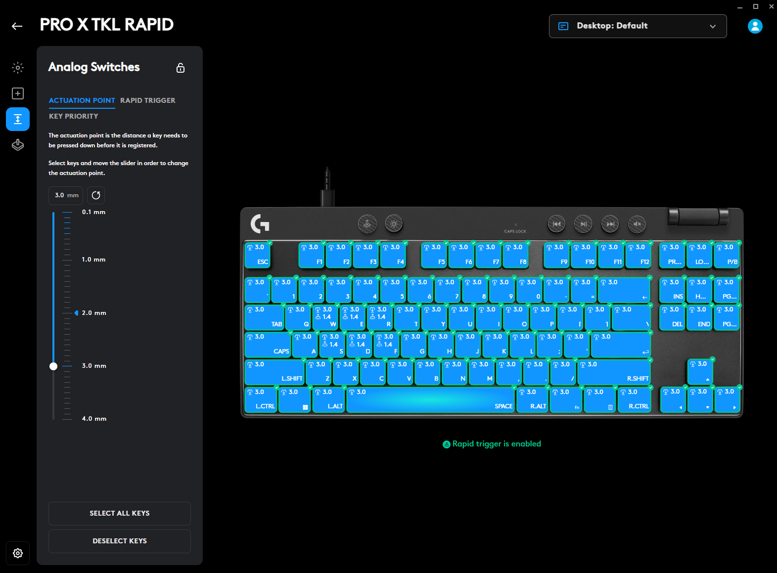Logitech G Hub Software - Screenshots