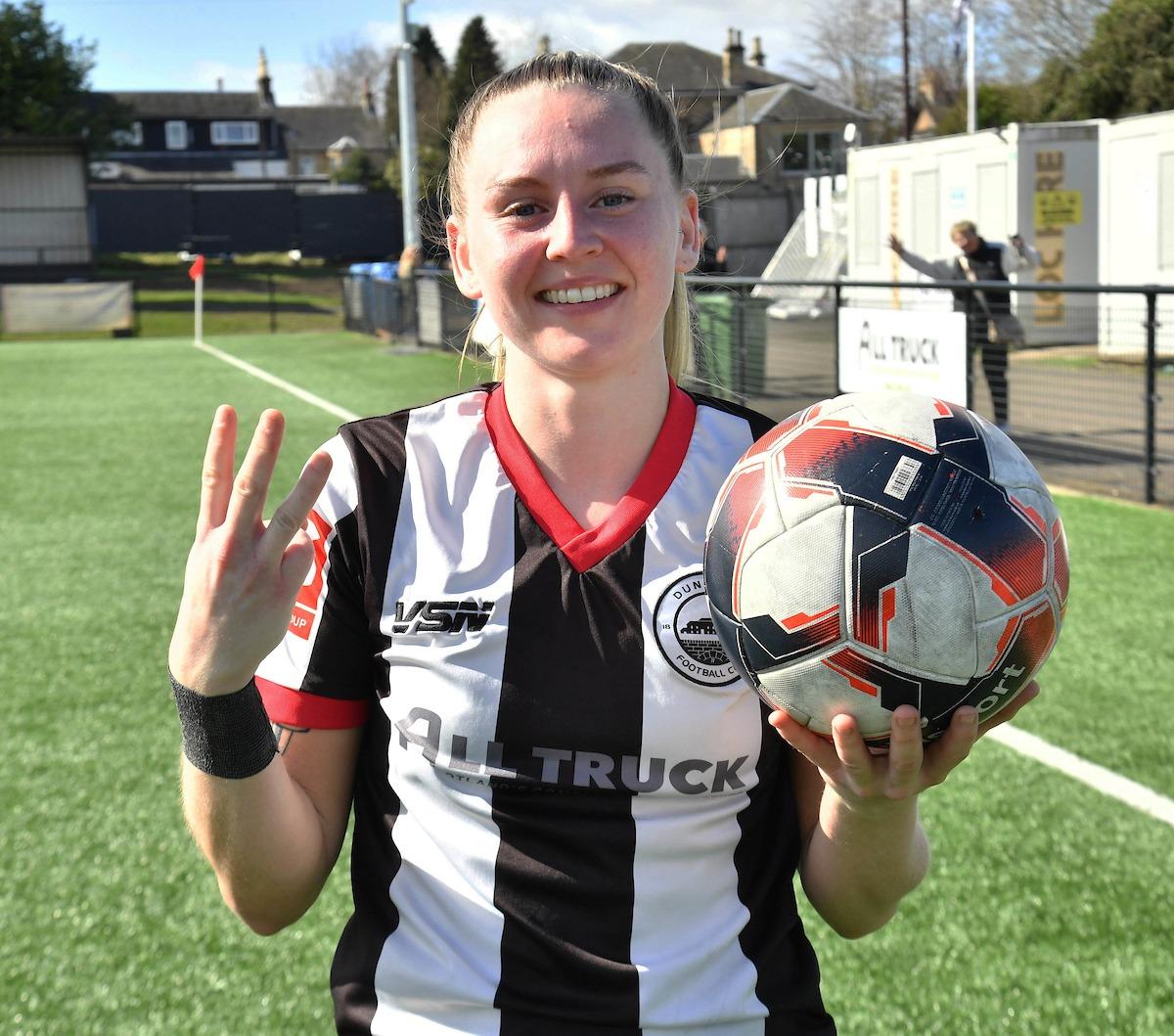 SWF round-up: Claire Hutton is hat-trick hero for top-six Dunipace in ...