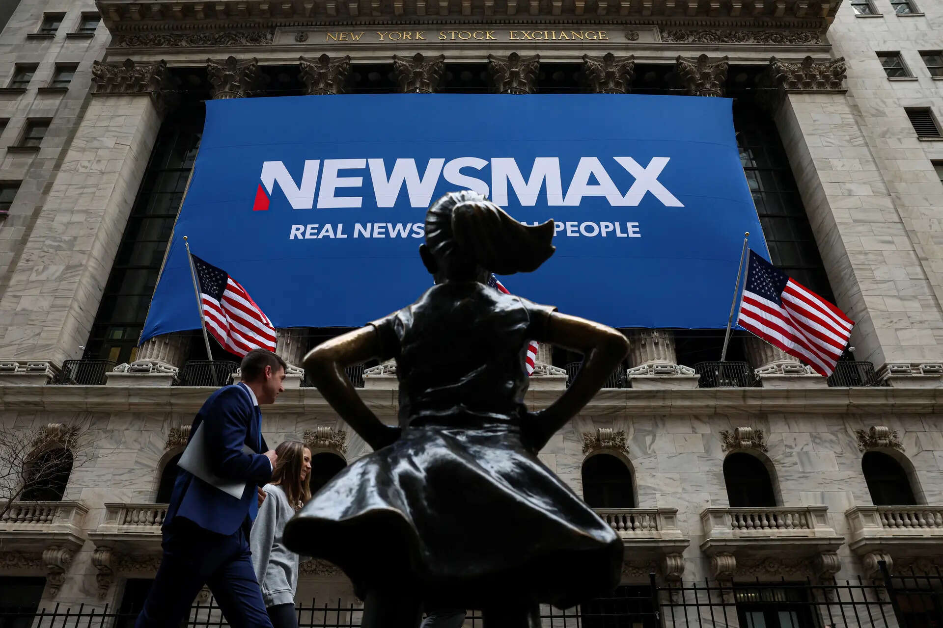 Newsmax makes waves on Wall Street, soars 500% in first trading day as ...