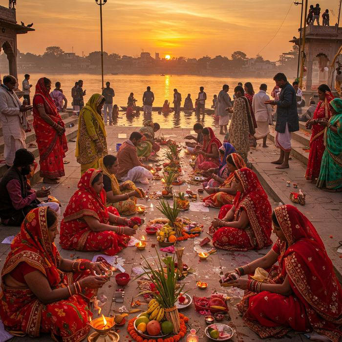 Chaiti Chhath Puja day 1, Nahaye Khaye: Top wishes, messages, WhatsApp ...