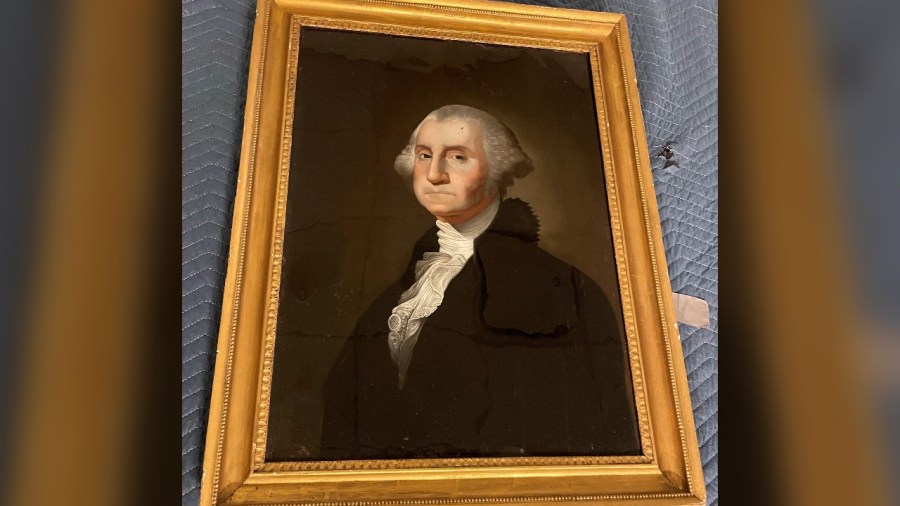 Historic 200-year-old George Washington painting recovered in Englewood