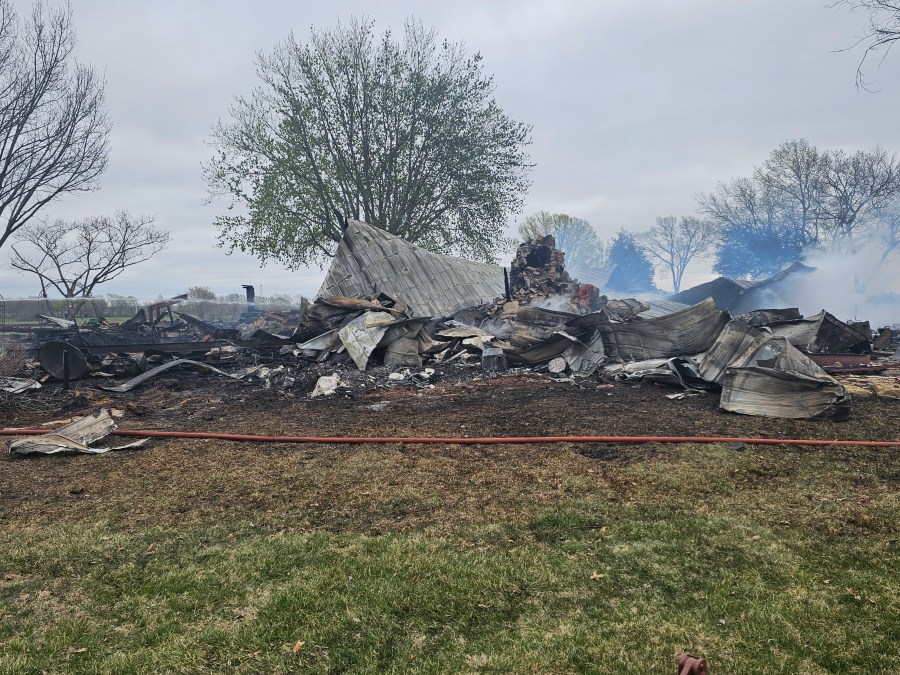 Two people found dead in home after fire in rural Cass County