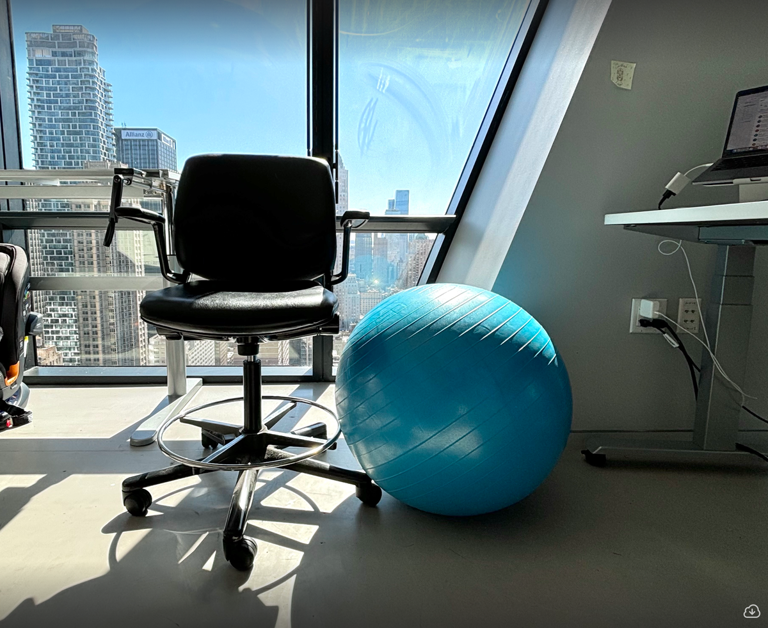 Should You Swap Your Desk Chair for a Yoga Ball?