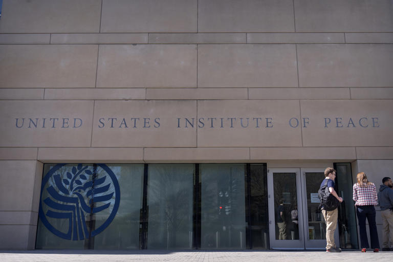 A DOGE employee is put in charge of the US Institute of Peace, a court ...