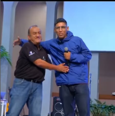 ¡Tremendo! Así fue el reencuentro de José Delgado con Eliseo Duarte ...