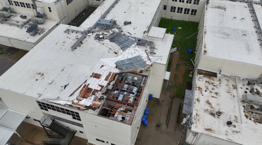 WATCH THIS: Drone footage shows extensive tornado damage to Dothan school WATCH THIS: Drone footage shows extensive tornado damage to Dothan school