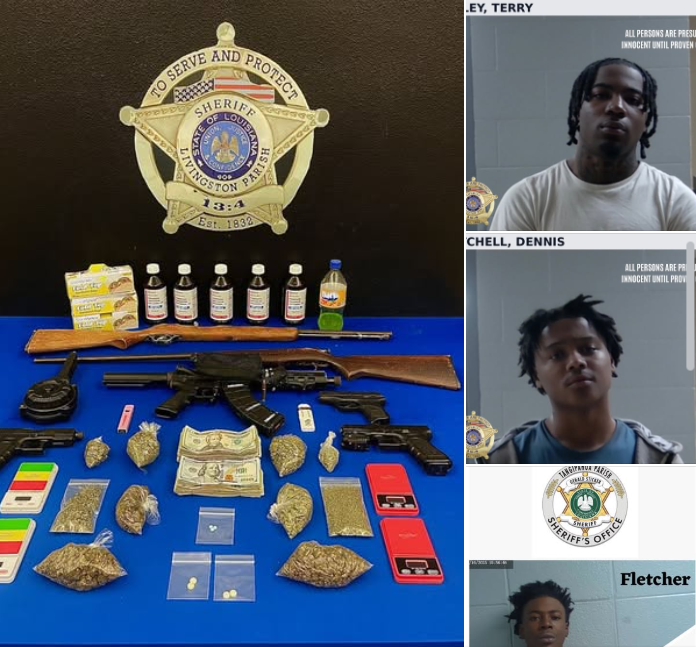 Livingston Parish investigators arrested alleged local gang members