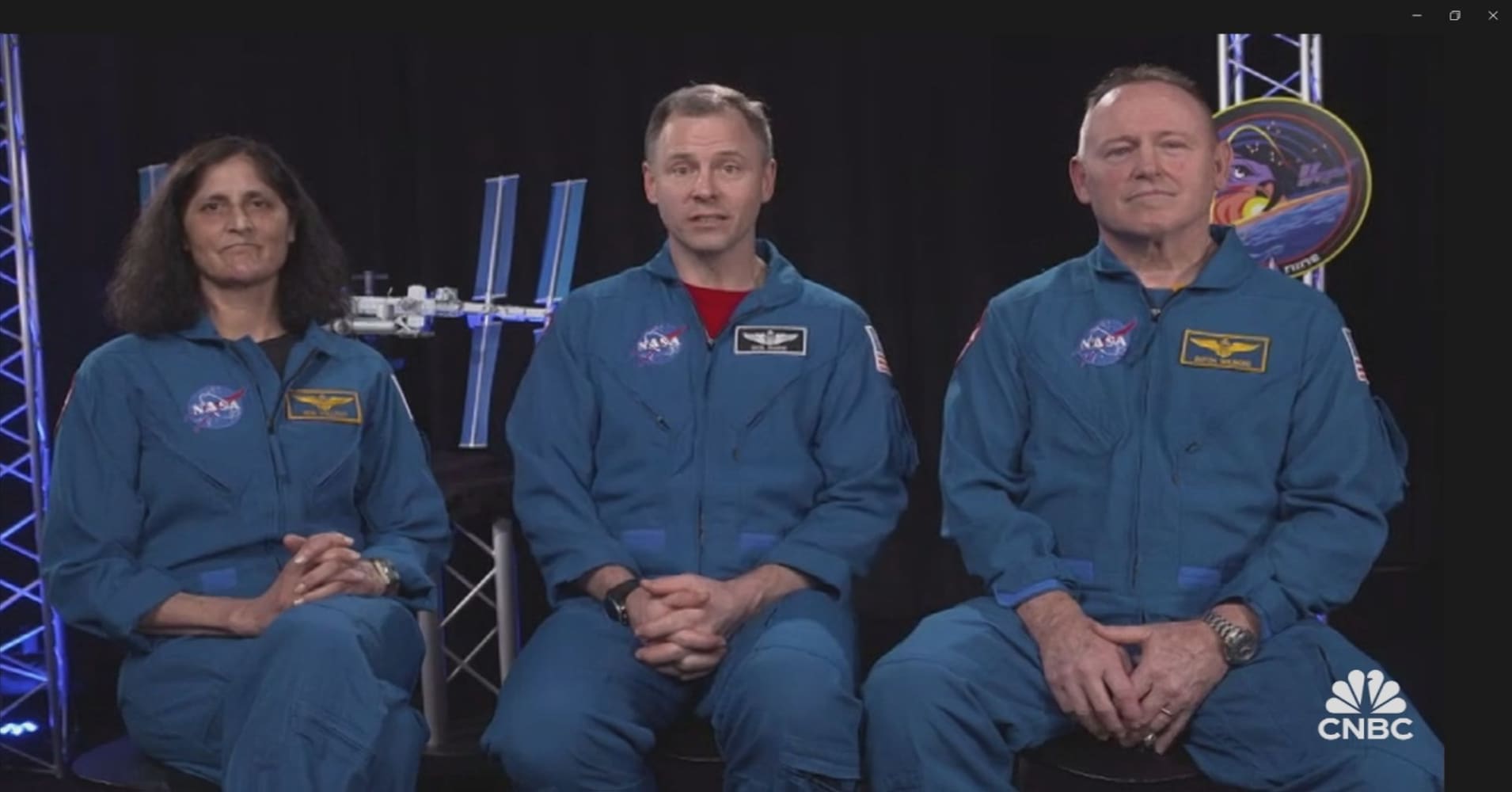 Watch CNBC's full interview with NASA's Crew-9 astronauts