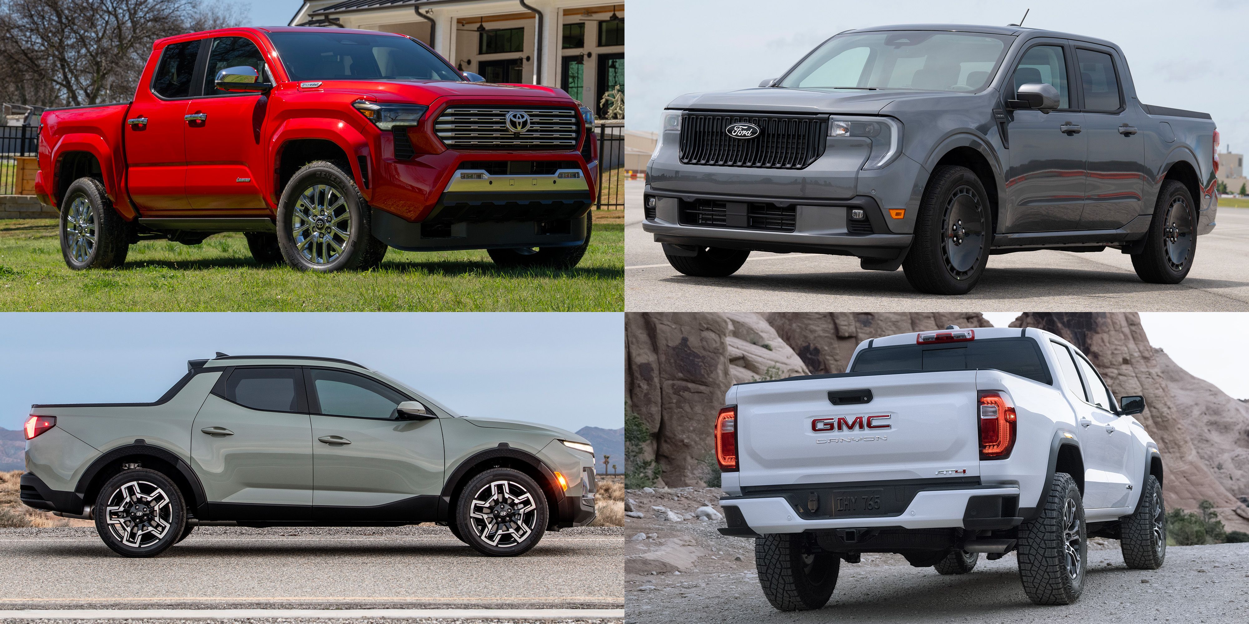 The Best Compact and Mid-Size Pickup Trucks for 2025