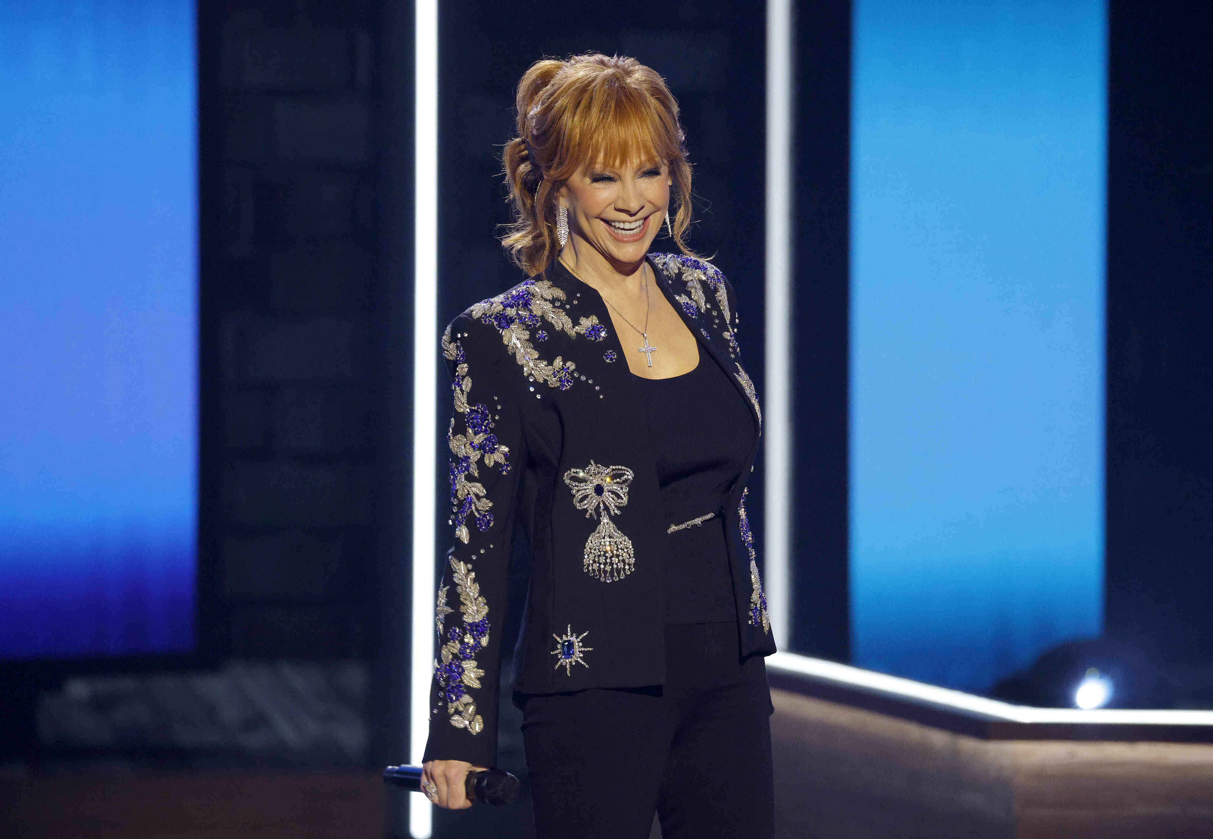 Reba McEntire Moved To Tears After Son Shelby's Surprise For Her 70th ...