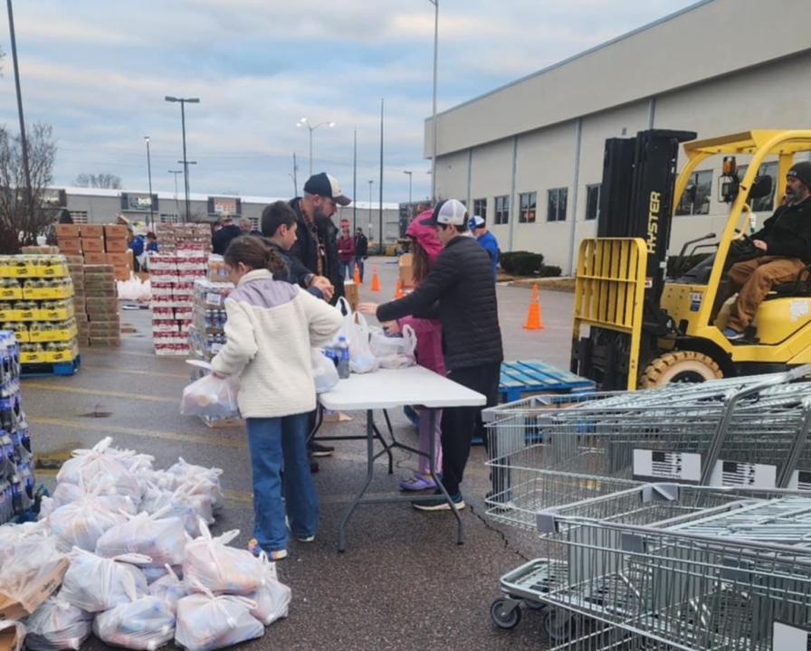Mobile food pantry taking place in Gray Saturday morning