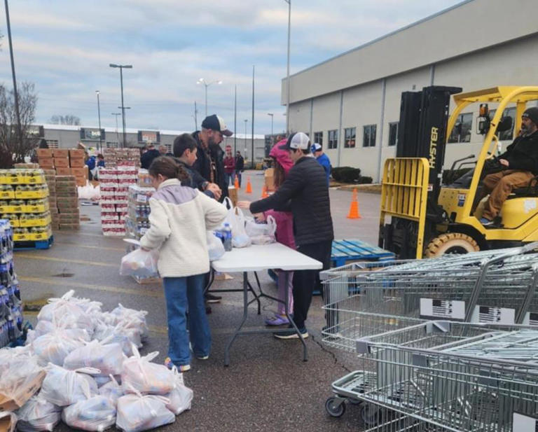 Mobile food pantry taking place in Gray Saturday morning