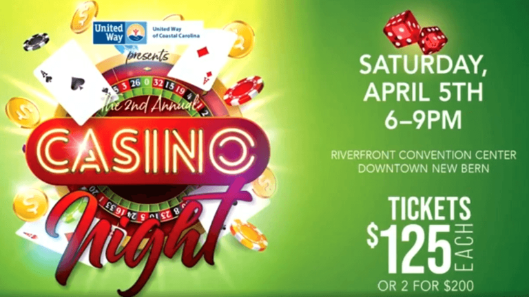 Casino night brings Vegas flair to Eastern Carolina this weekend