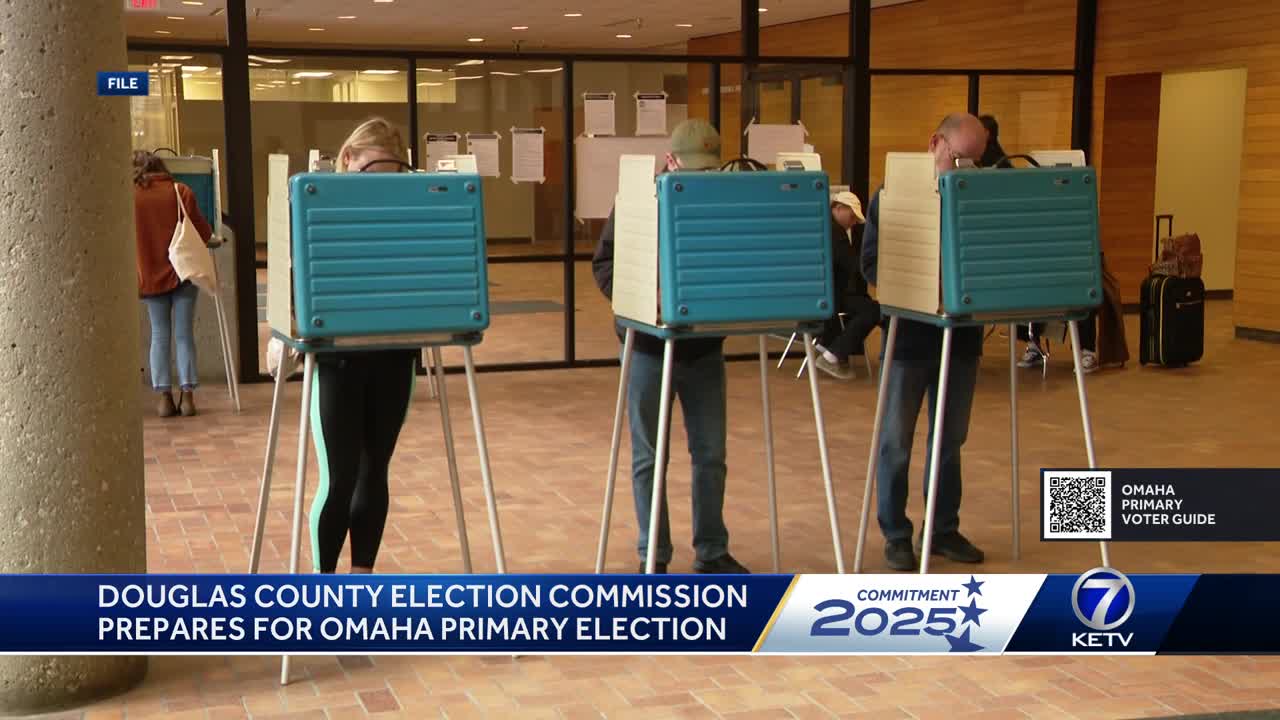 Douglas County Election Commission prepares for Omaha primary election