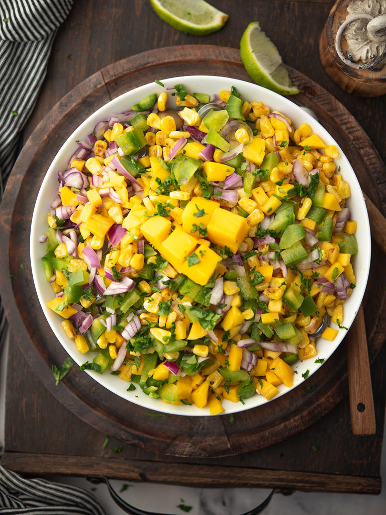 Mango corn salsa