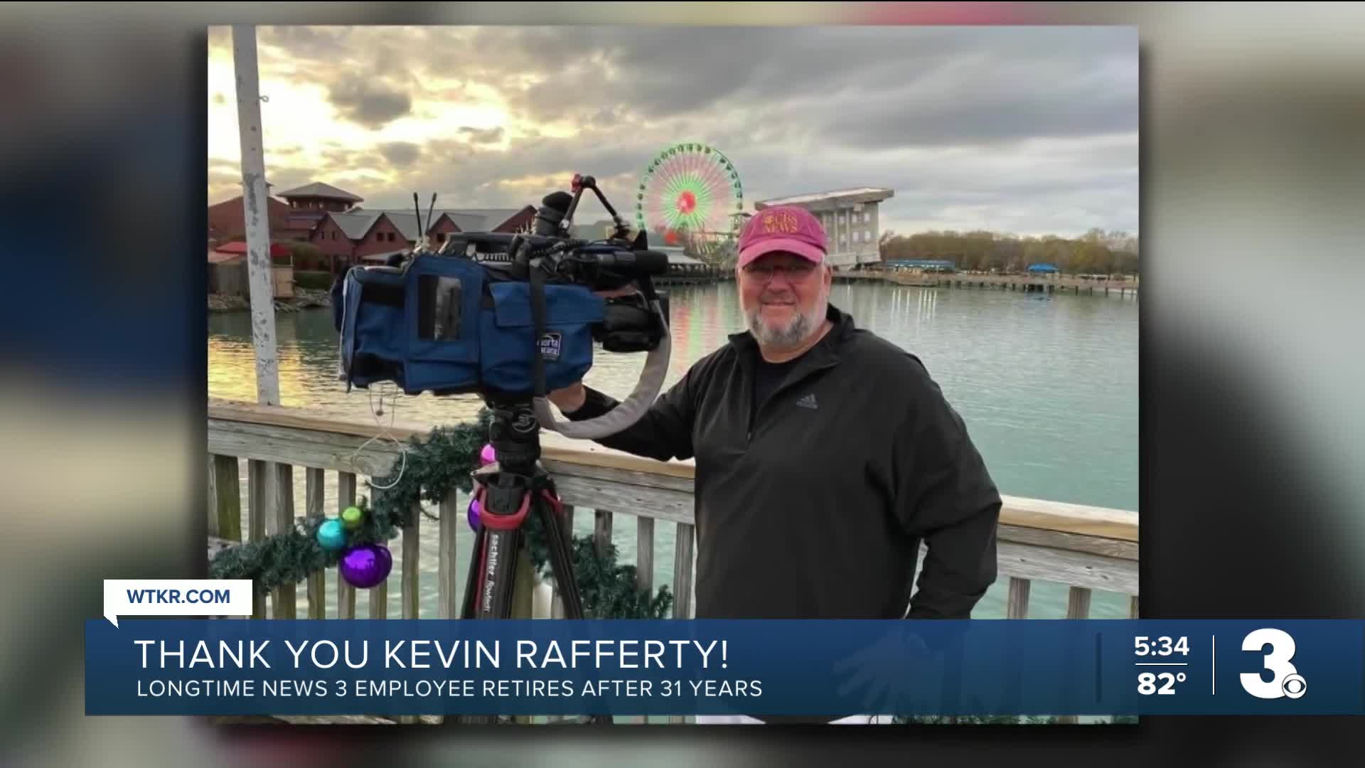 News 3's Kevin Rafferty retires after 31 years