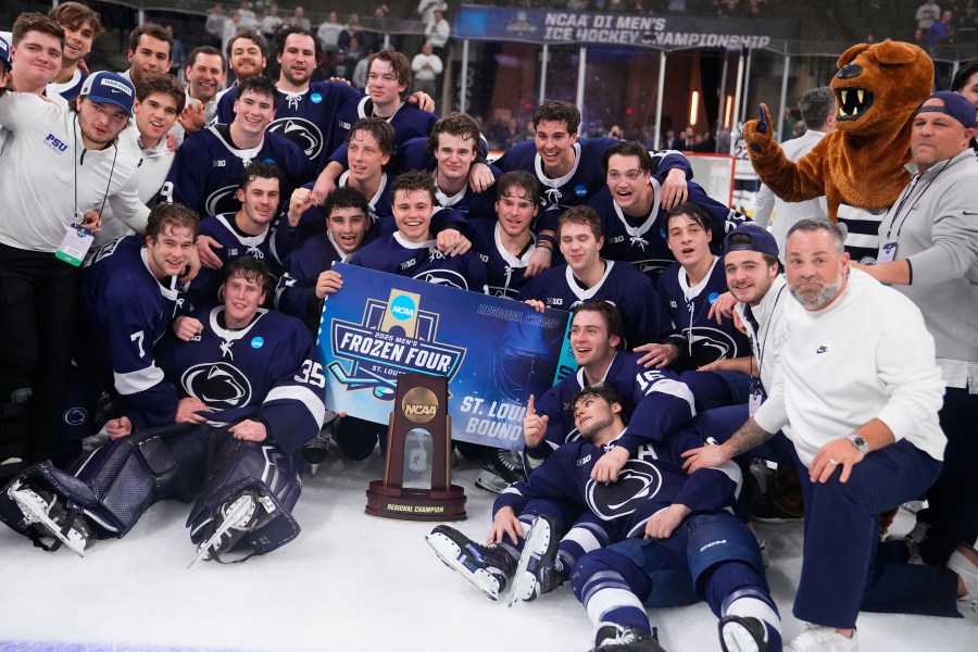 Governor Shapiro talks Penn State hockey ahead of Frozen Four
