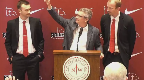 Kooima and Miller introduced as Northwestern’s newest men’s basketball ...