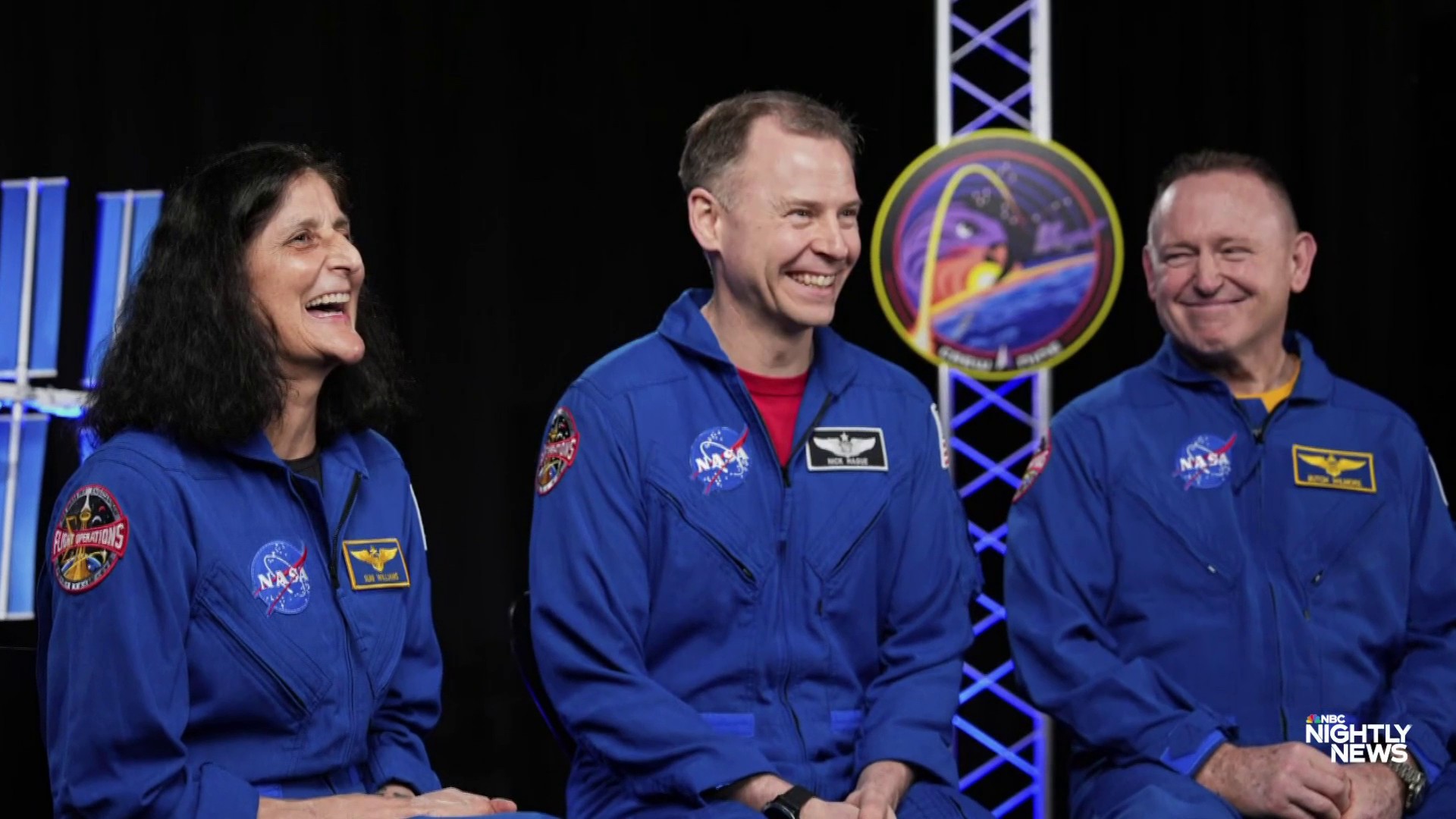 NASA astronauts speak out after return to earth