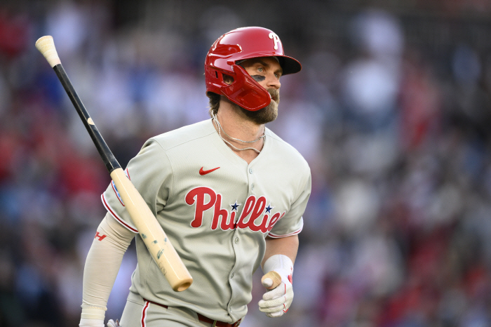 He also ordered the controversial torpedo bat Harper, saying it's not a ...