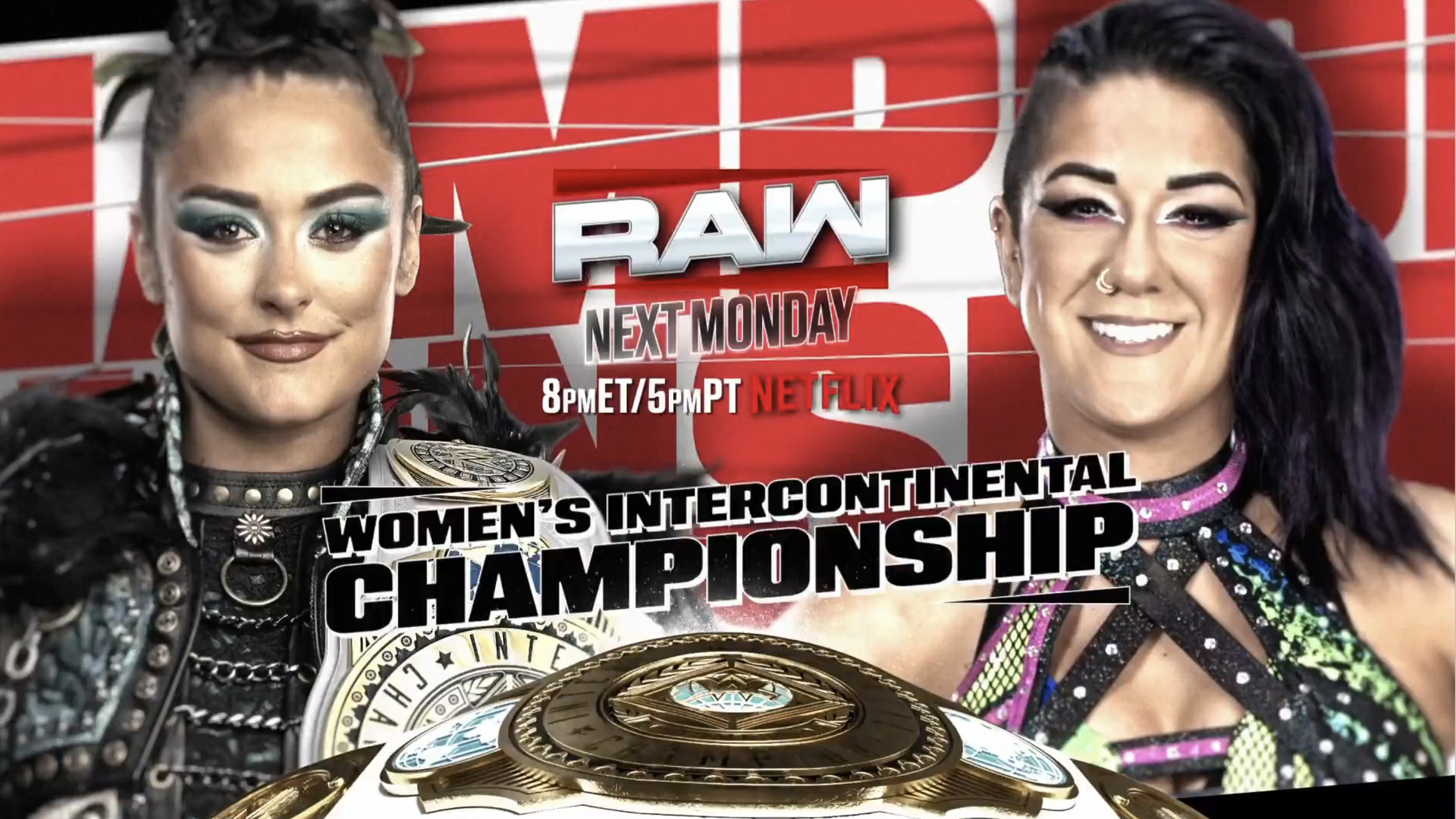 Women’s Intercontinental title match set for Raw next week