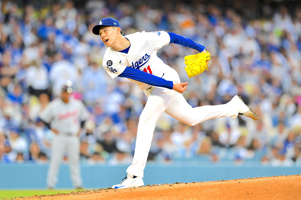 Roki Sasaki Allows One Run Across Four Innings