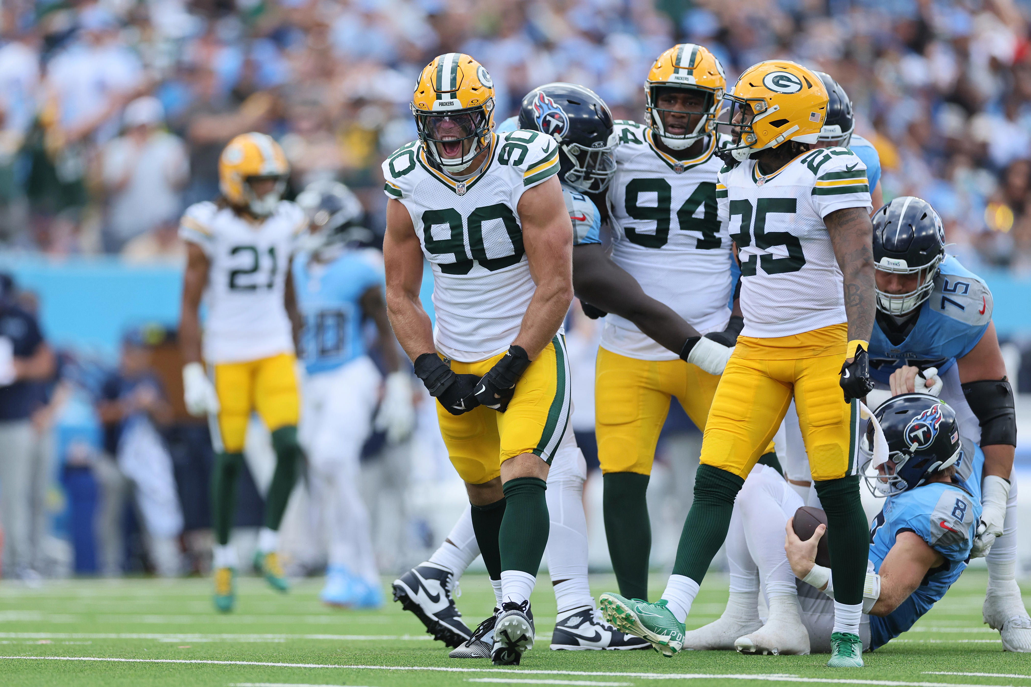 Packers training camp preview: Lukas Van Ness, defensive front must ...