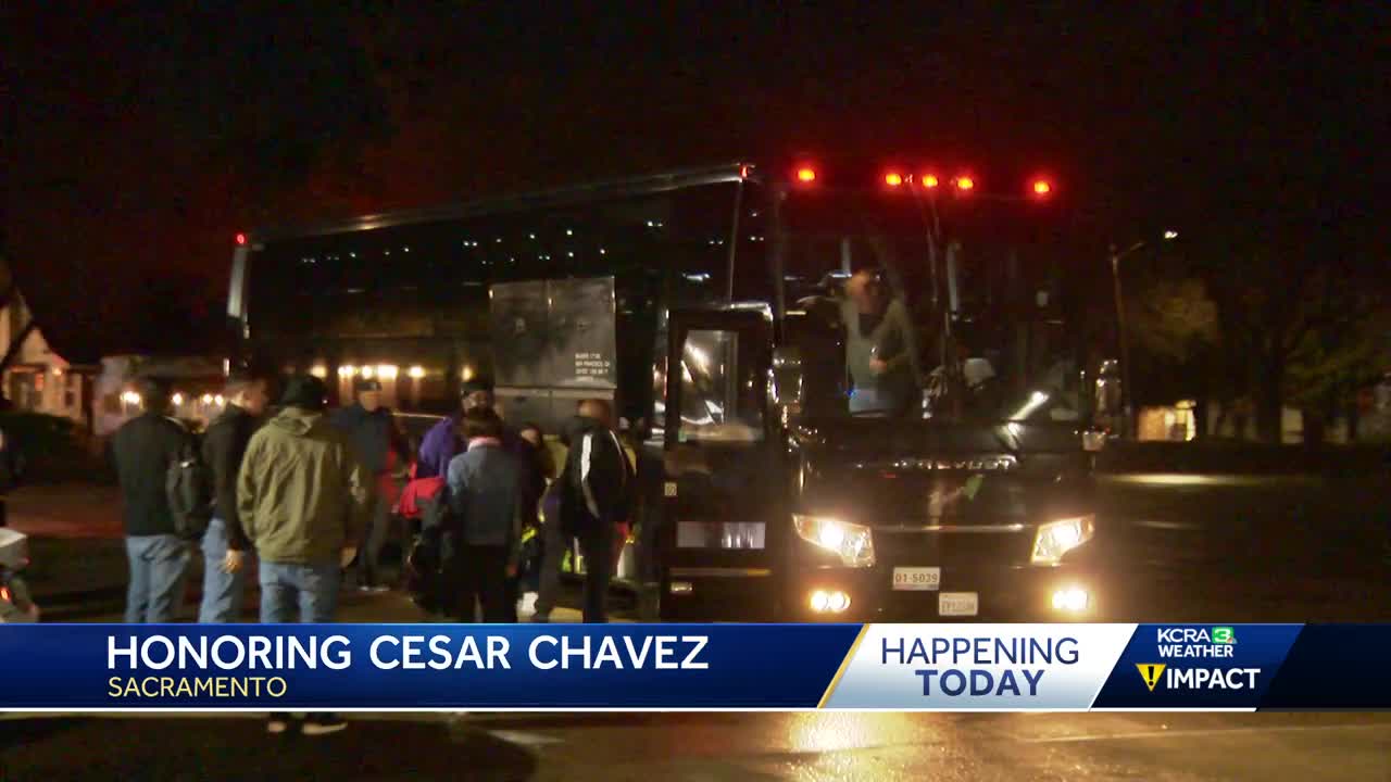 Sacramento workers head to Delano to honor Cesar Chavez