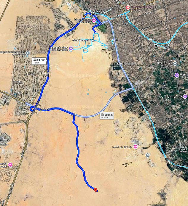 Mysterious 'complex' near Egypt's Great Pyramid spotted on Google Maps