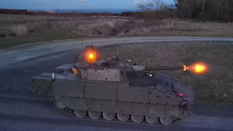 UK moves to war-spec Ajax AFVs with main gun thermal sleeve