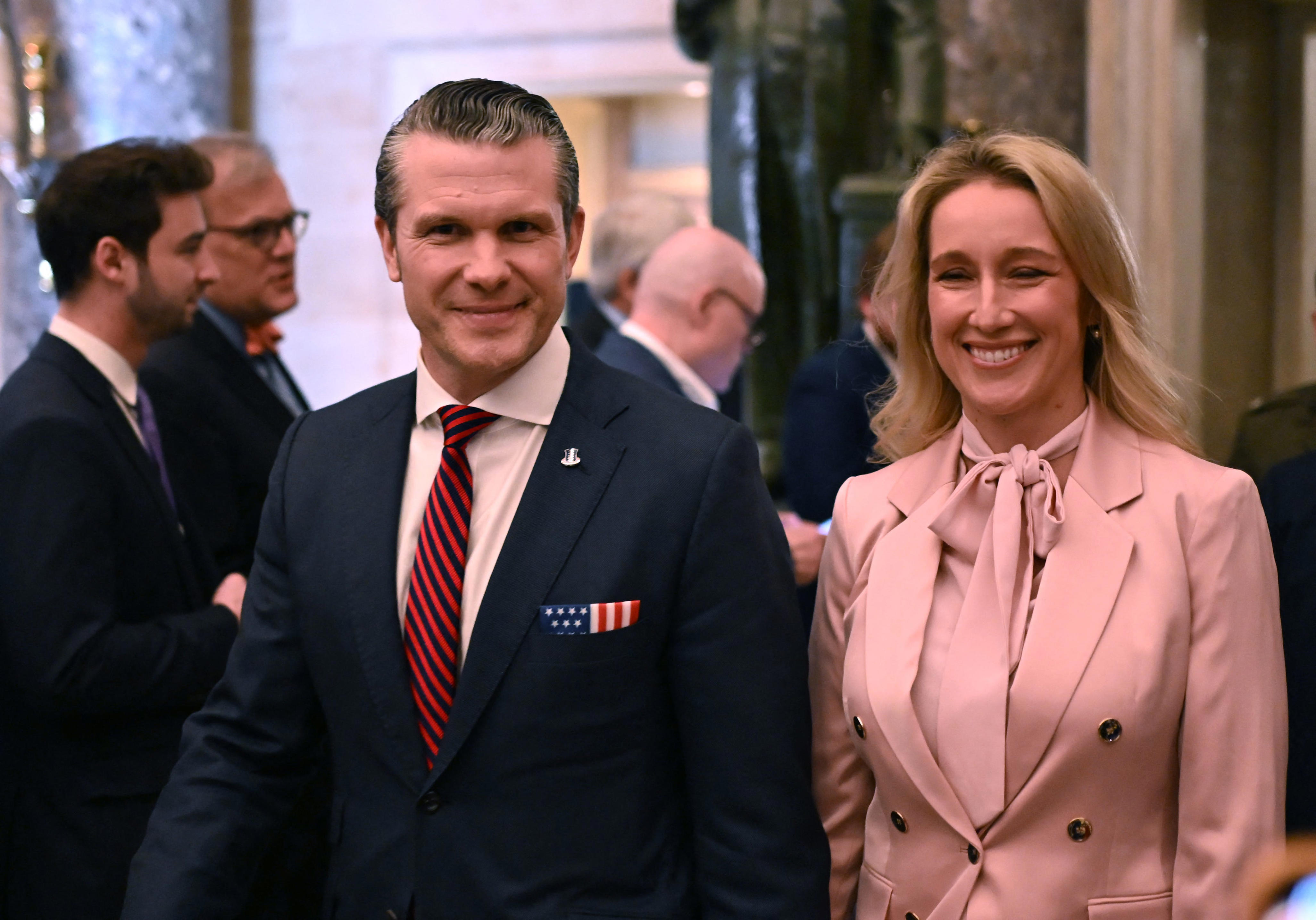 Hegseth makes the Pentagon a family affair as wife, brother brought ...