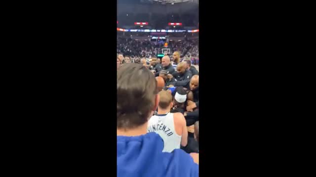 Mass brawl between Timberwolves and Pistons sees seven players and ...