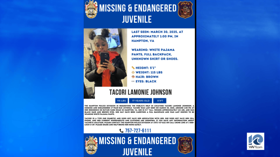 Authorities requesting assistance in locating endangered missing ...