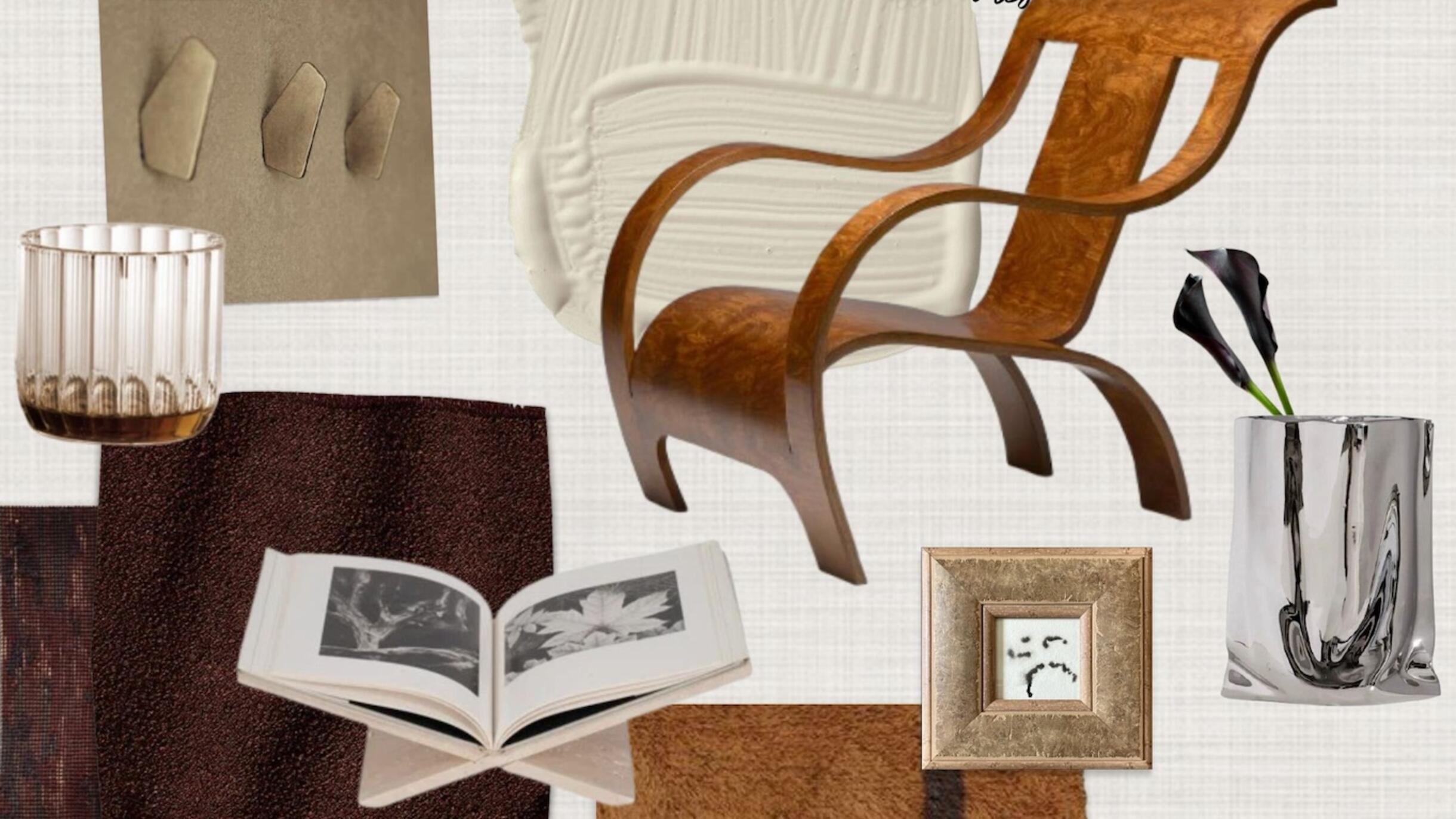 Autumn Oser’s resplendent assortment of violet-veined marble, lacquered ...