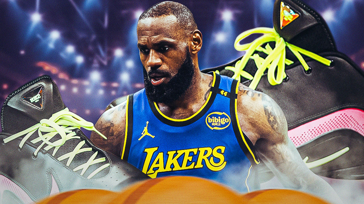 LeBron James wears exclusive Nike LeBron 22 vs. Grizzlies