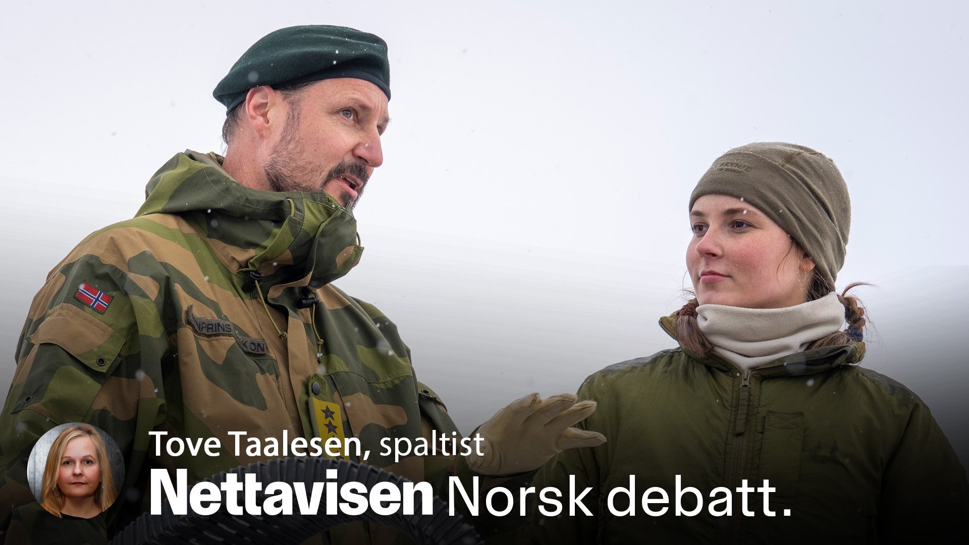 Kronprins Haakon trenger hjelp