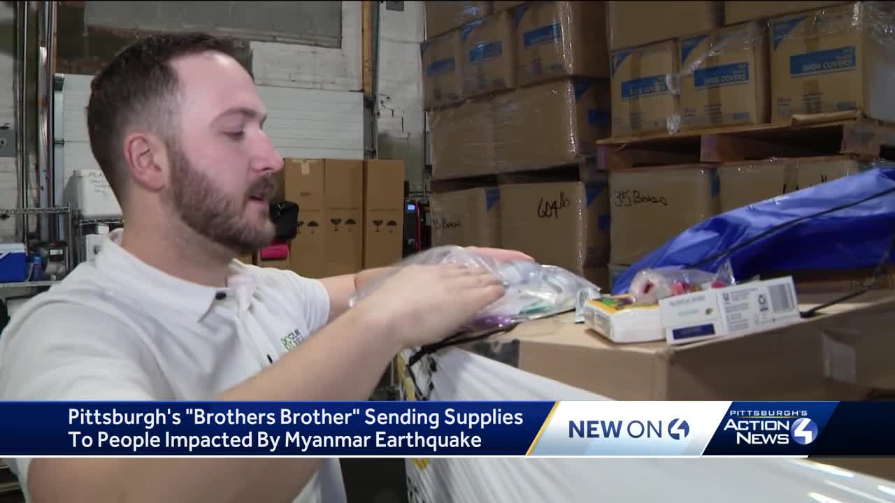 Pittsburgh's Brother's Brother Foundation aids Myanmar quake survivors ...