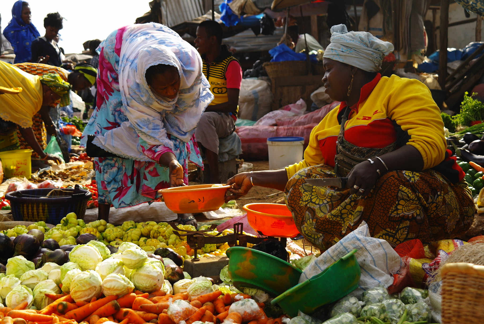 The Most Colorful Hidden Markets in Dakar, Senegal