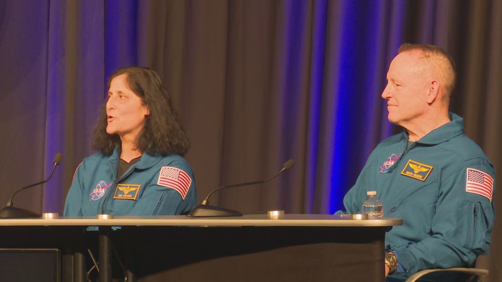 NASA astronauts speak about coverage about their time in space