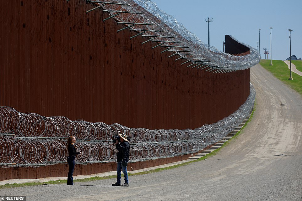Photos show Trump's success on California's border with Mexico