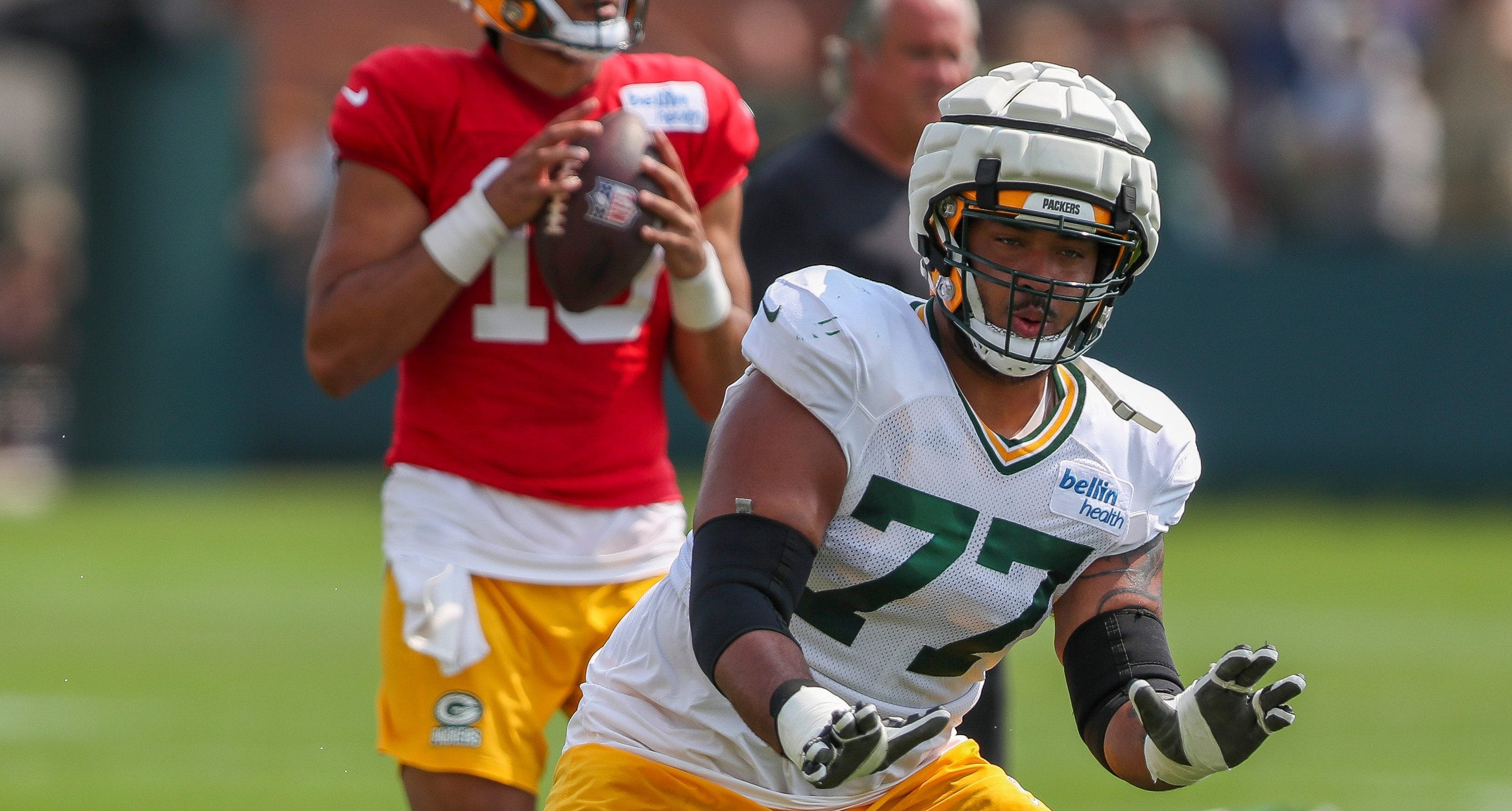 Packers OL Jordan Morgan will get chance to compete for starting left ...