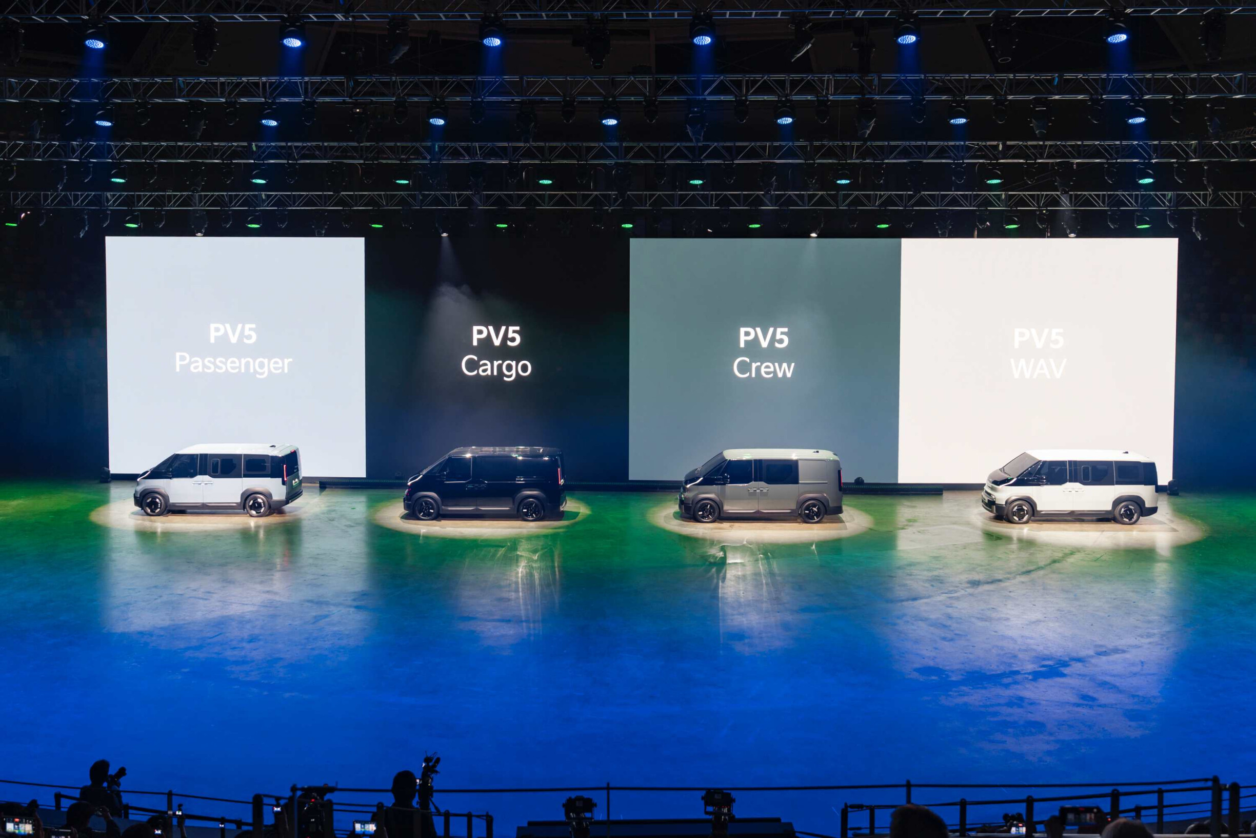 Kia. Os quatro ases da gama PV5