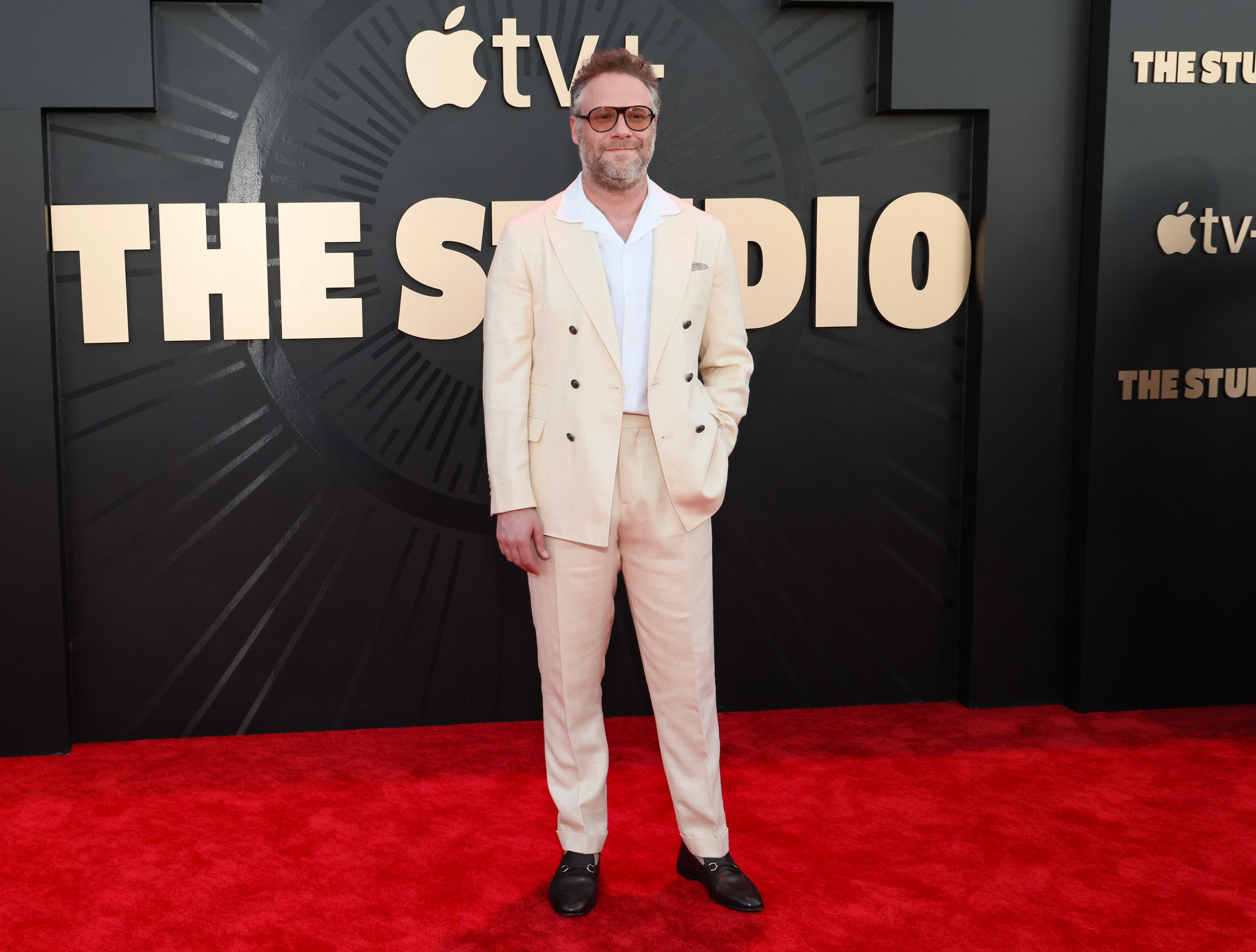 Seth Rogen Is Hollywood’s Chillest Suit Guru