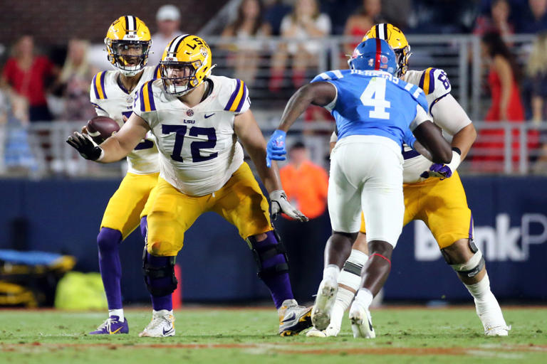 Garrett Dellinger 2025 NFL Draft: Scouting Report For LSU Tigers OG