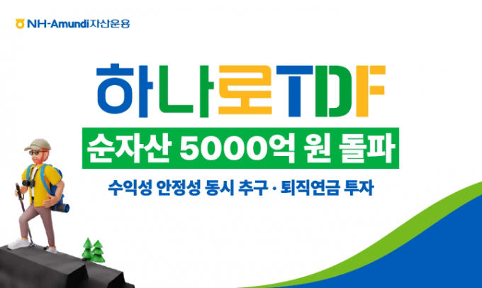 NH-Amundi, 하나로 TDF 시리즈 순자산 5000억 돌파