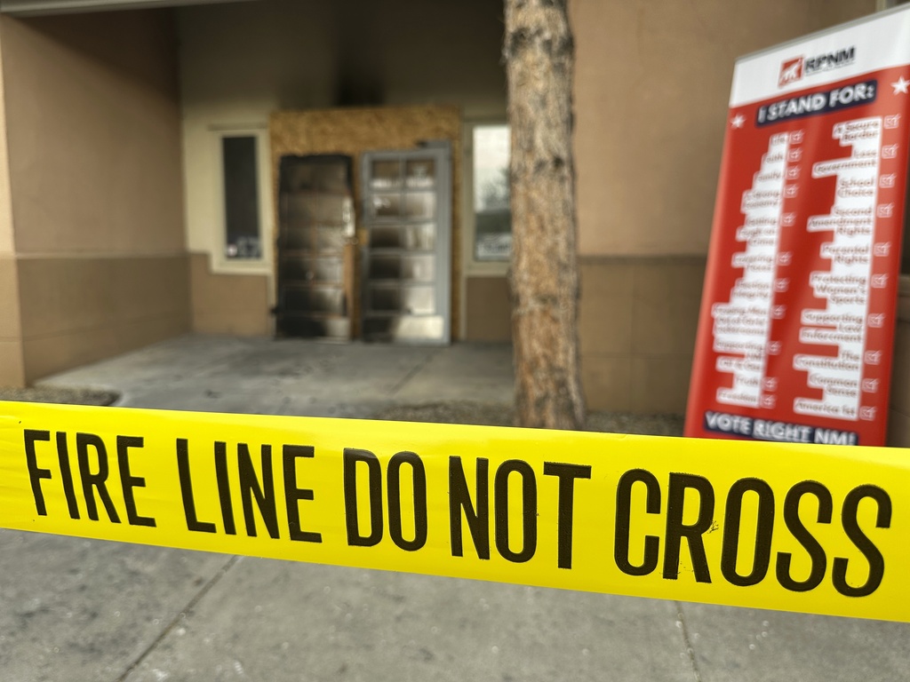 Fire at New Mexico GOP headquarters under investigation as arson
