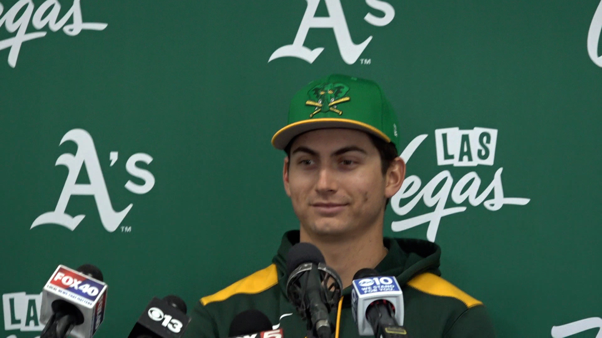 A's arrive in West Sacramento | Tyler Soderstrom interview